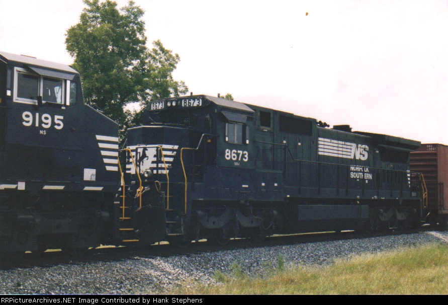 NS ex CofGA Greenville Local works the G-P mill at Durand and moves north the work Mead at ...